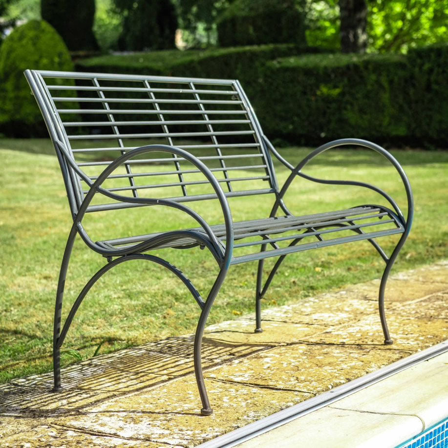 Ascalon Amalfi Bench - 'Umbra Grey' – Garden Wildlife