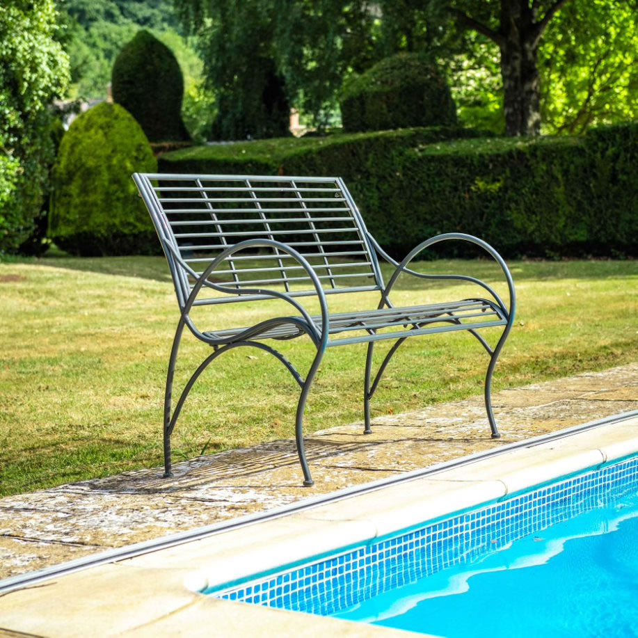 Ascalon Amalfi Bench - 'Umbra Grey' – Garden Wildlife