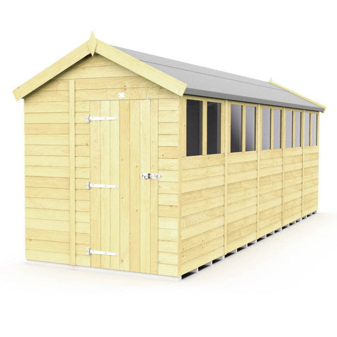 6ft x 20ft Apex Shed | Garden Wildlife