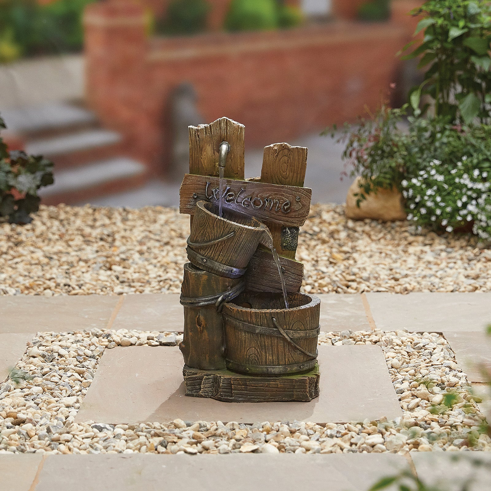 Easy Fountain Fence Post Pours - Garden Wildlife
