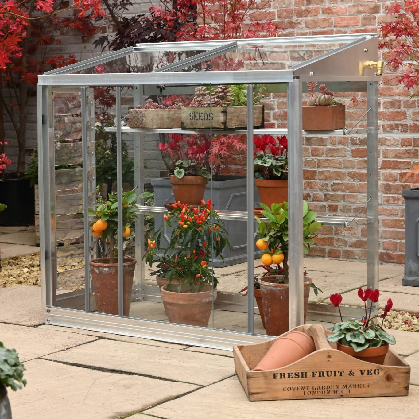 Access Harlow 3'4" Aluminium Growhouse - Garden Wildlife