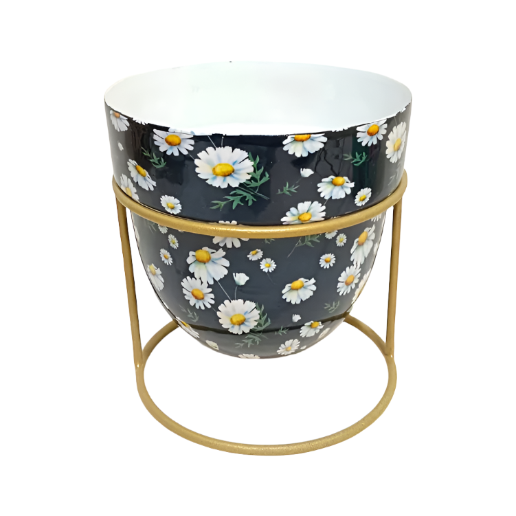Minster Daisy Planter with Stand - Garden Wildlife