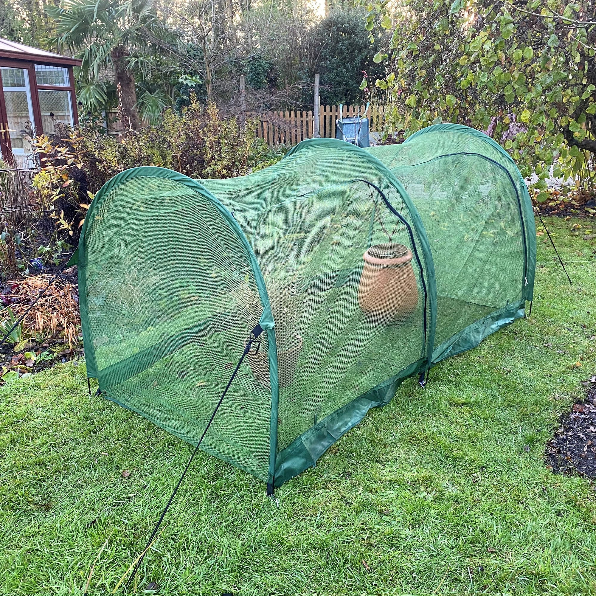 Professional Garden Grow Tunnel & Plant Protection Cover - 2m x 1m x 1m ...