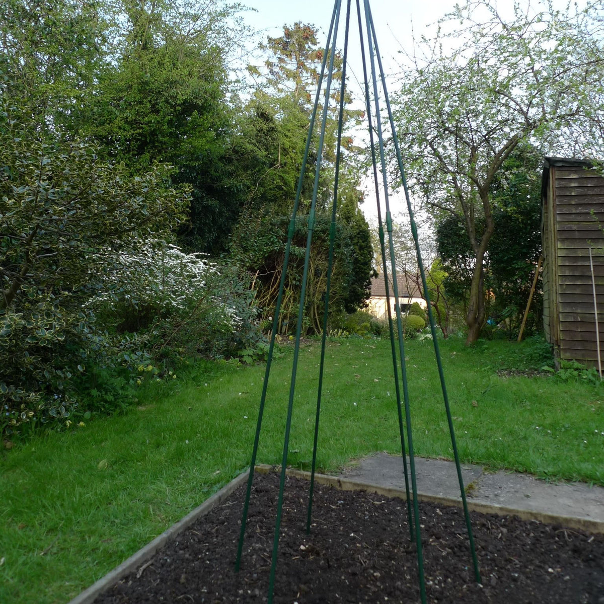 Pea and Runner Bean Wigwam Teepee - Garden Support Frame Kit – Garden ...