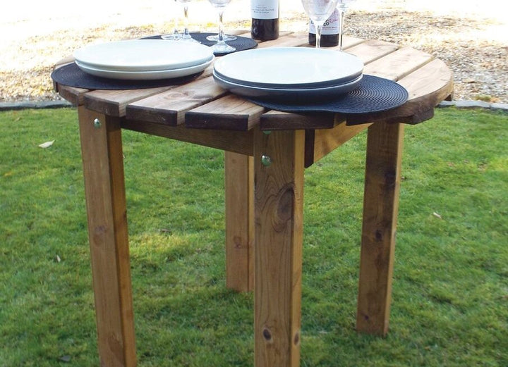 Charles Taylor Circular BBQ Table - Garden Wildlife