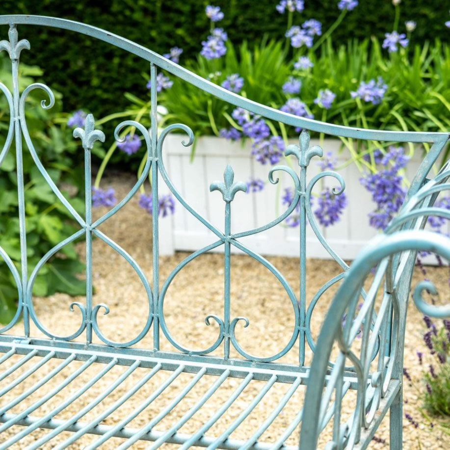 Ascalon Vintage Bench - 'Antique Blue'