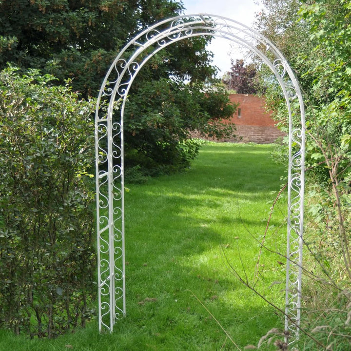Ascalon Rustic Arch - 'Cream' – Garden Wildlife