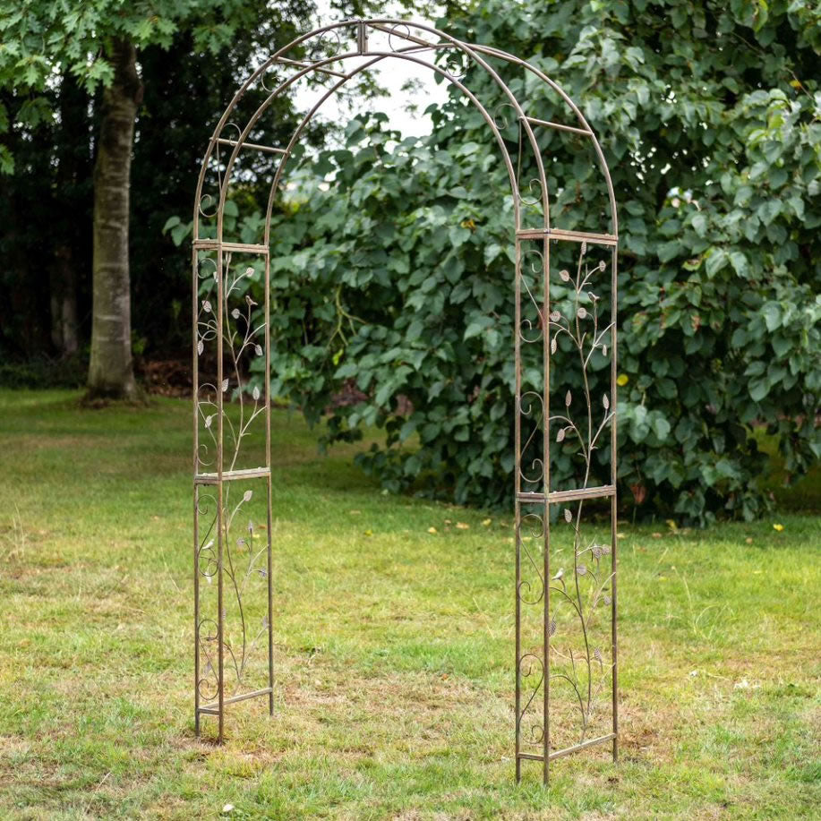 Ascalon Woodland Arch - 'Rust' - Garden Wildlife